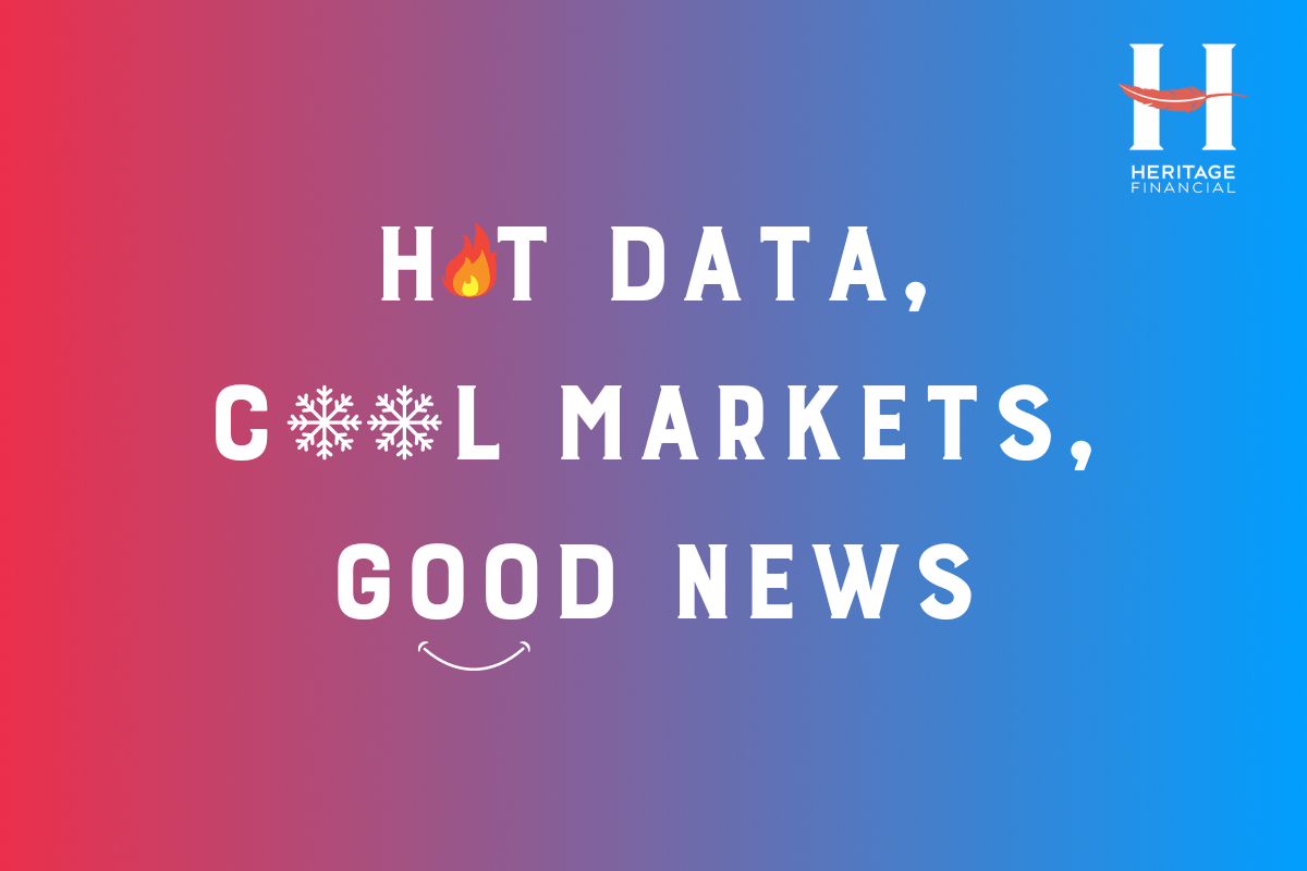 Hot Data, Cool Markets, Good News | Heritage Financial Services