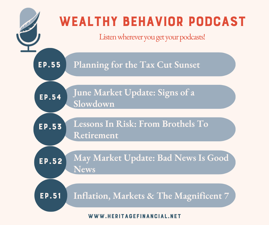 5 Podcast Episodes to Listen to this Week | Heritage Financial Services