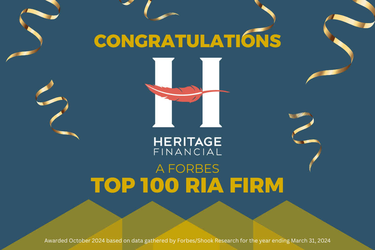 Forbes Top 100 RIAs 2024 | Heritage Financial Services